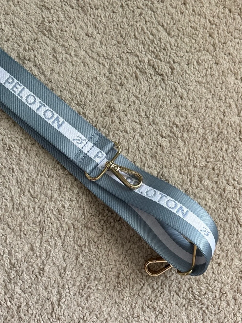 Peloton | Bags | Oliver Thomas Pelton Replacement 3 Bag Strap Blue And ...